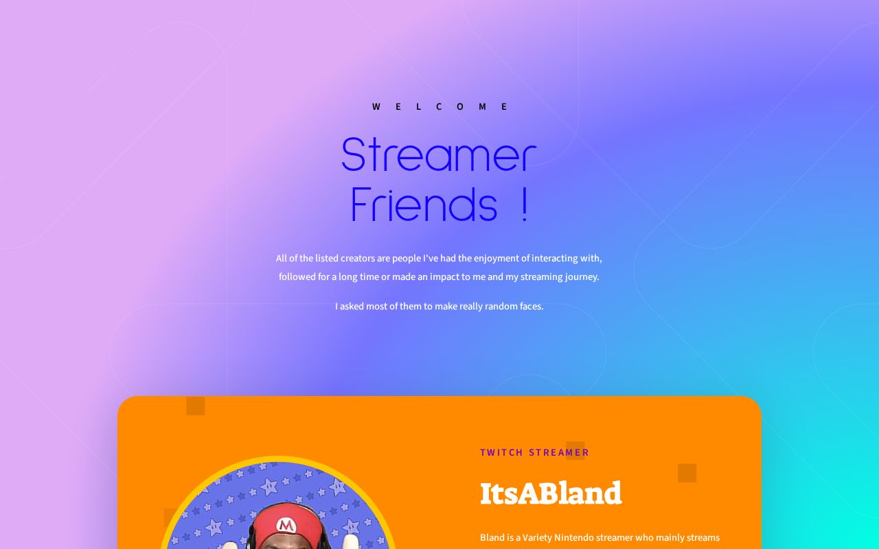 Streamer Friends